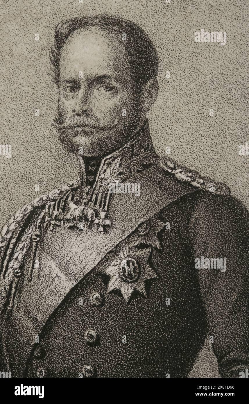 Frederick of Prussia (1794-1863). Prussian prince and military officer ...