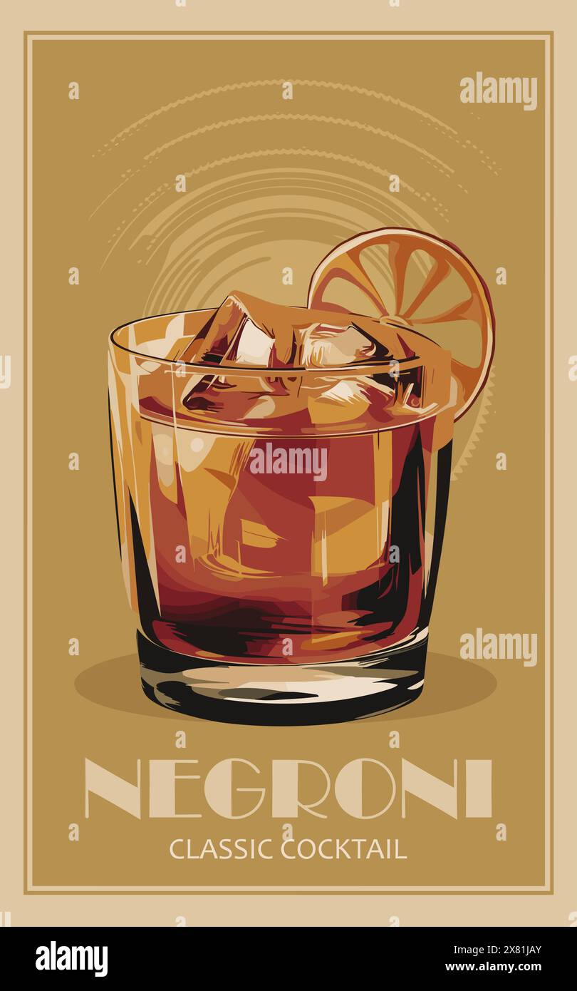 Negroni poster hi-res stock photography and images - Alamy