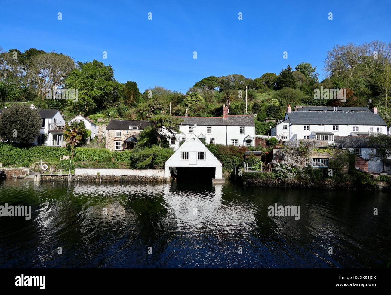 Helford Village on The Lizard Peninsula Stock Photo - Alamy