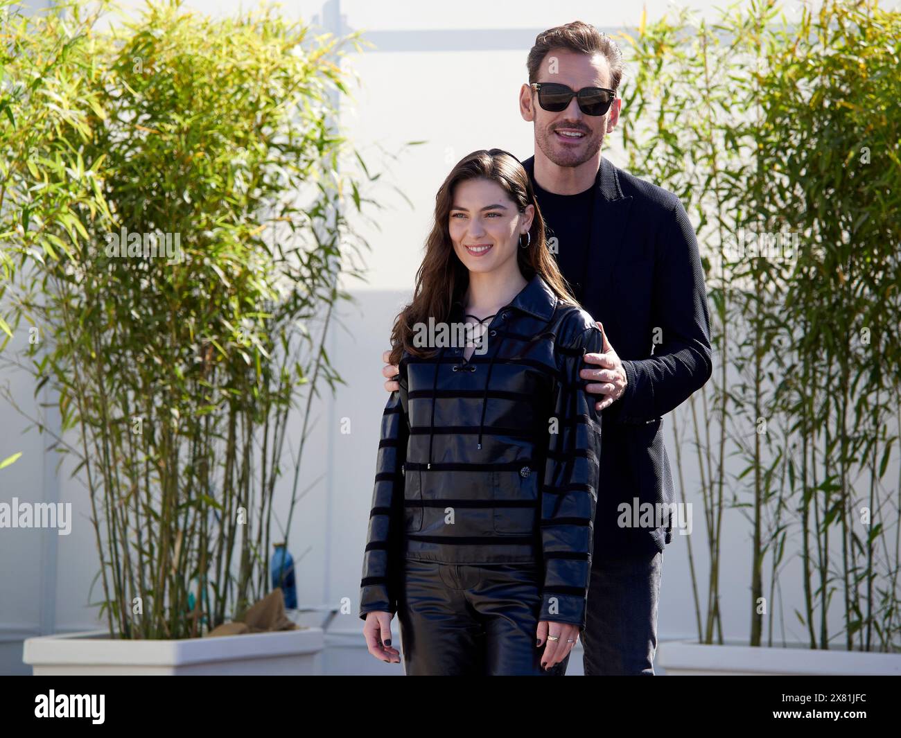 Cannes, France, 22th May, 2024. Matt Dillon (left, actor) and Anamaria ...