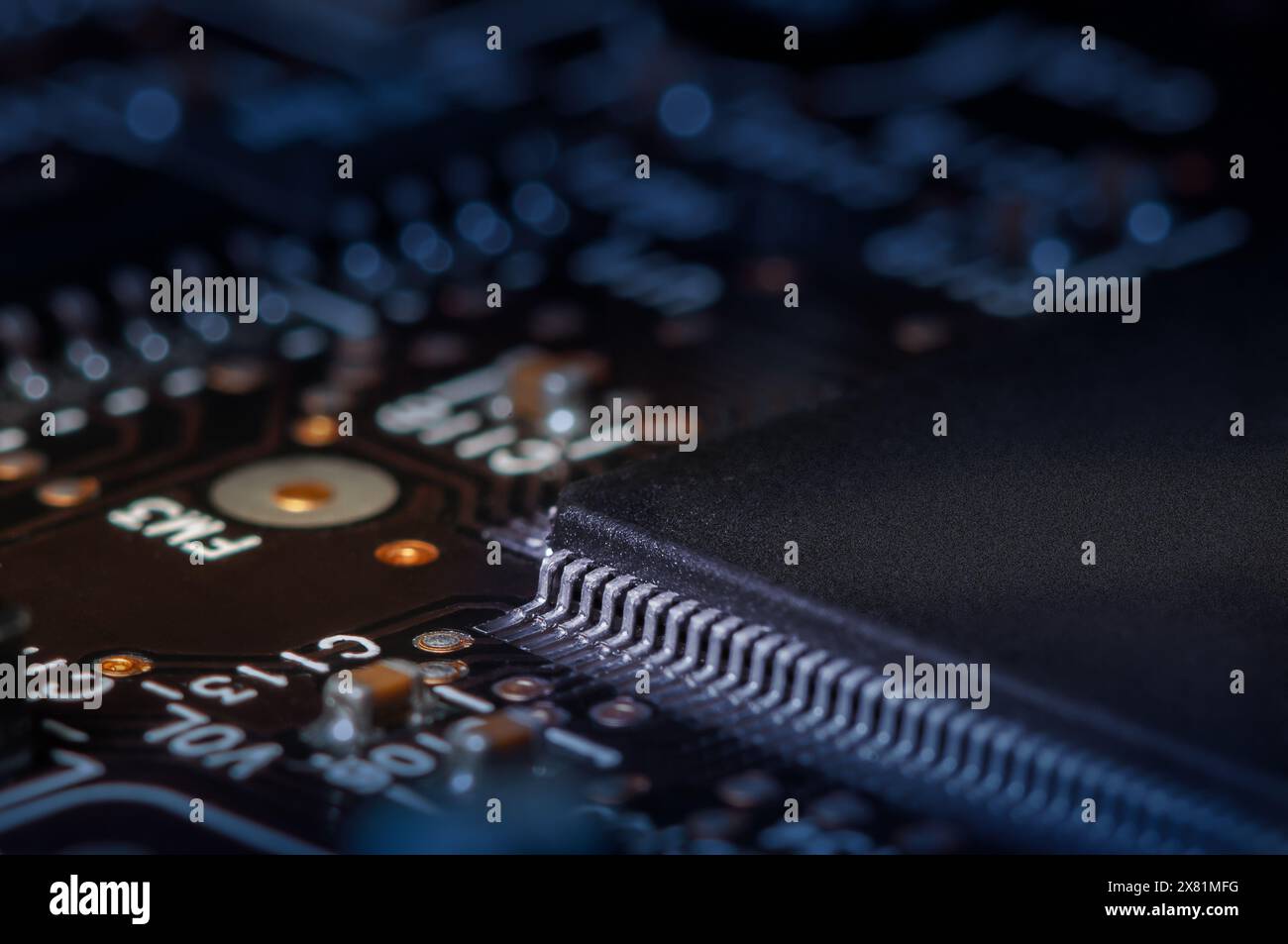 Closeup computer main board hi-res stock photography and images - Alamy