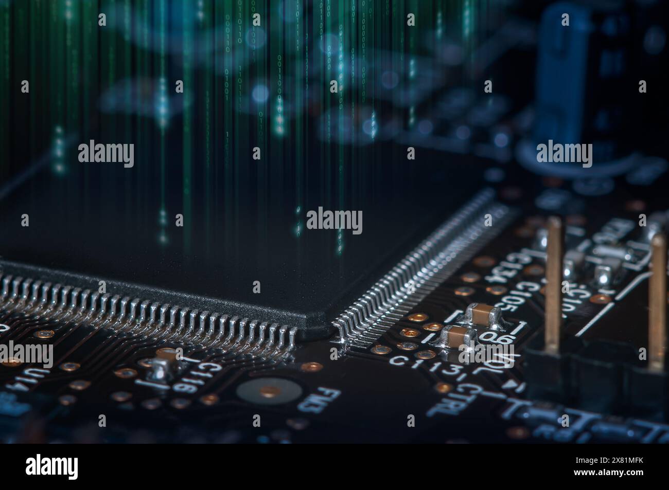 Microchip computer hi-res stock photography and images - Alamy