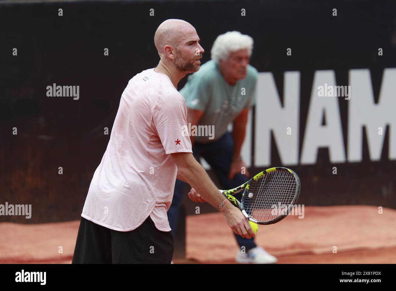 Adrian MANNARINO (FRA) during the Open Parc Auvergne-Rhone-Alpes Lyon ...