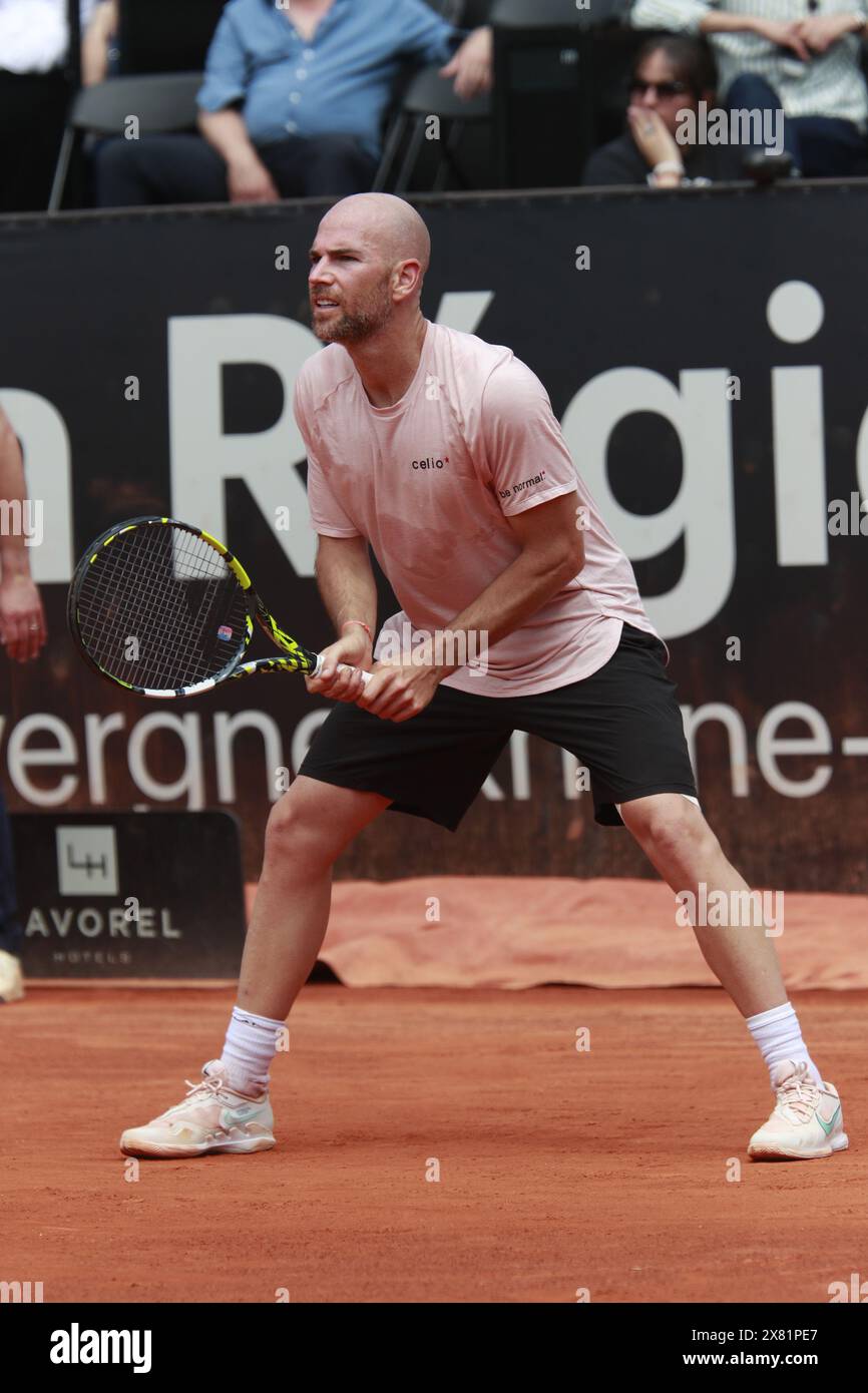 Adrian MANNARINO (FRA) during the Open Parc Auvergne-Rhone-Alpes Lyon ...