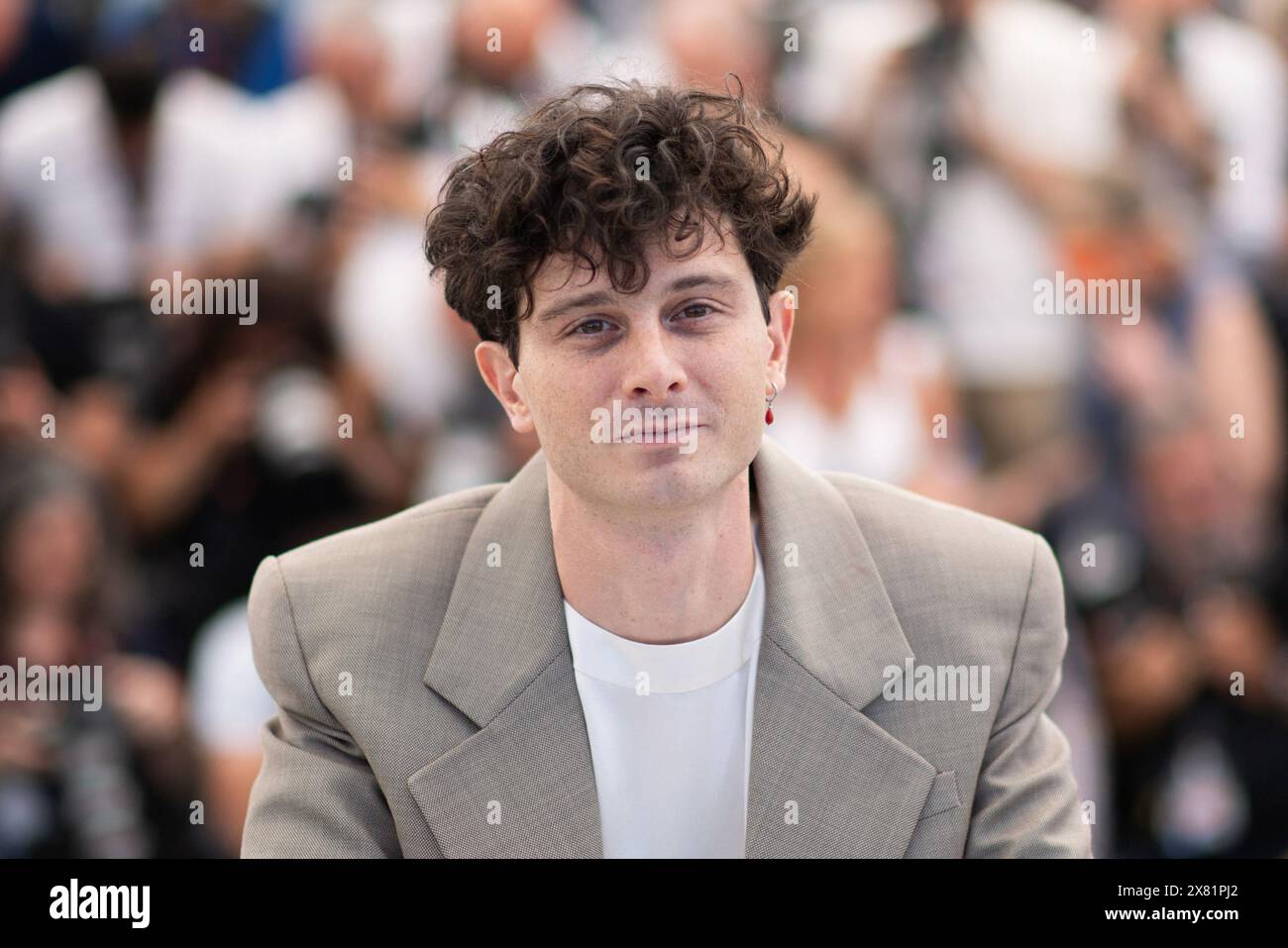 Cannes, France. 22nd May, 2024. Daniele Rienzo attending the Parthenope ...