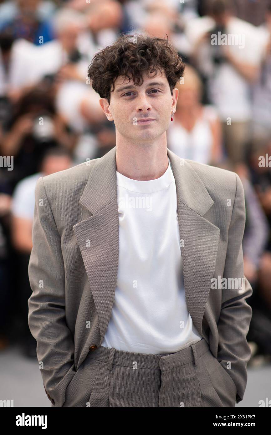 Cannes, France. 22nd May, 2024. Daniele Rienzo attending the Parthenope ...