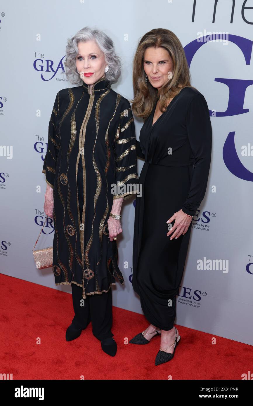 Beverly Hills, USA. 22nd May, 2024. Jane Fonda and Maria Shriver attend ...