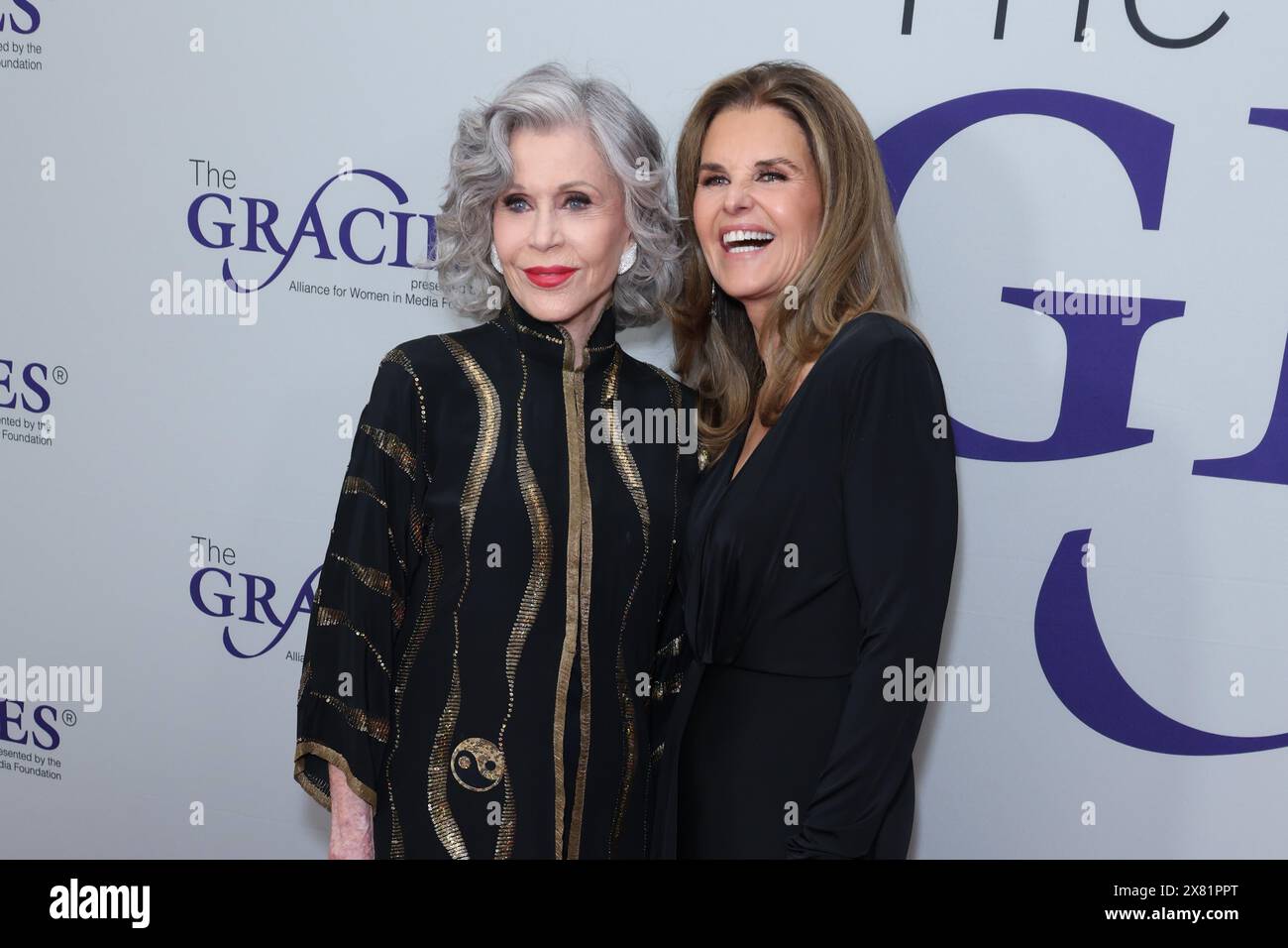 Beverly Hills, USA. 22nd May, 2024. Jane Fonda and Maria Shriver attend ...