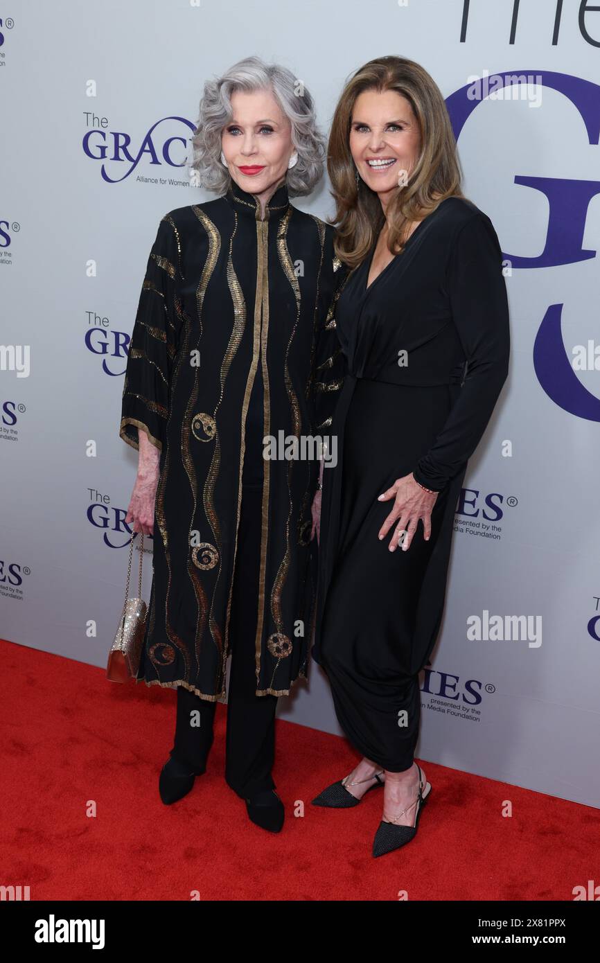Beverly Hills, USA. 22nd May, 2024. Jane Fonda and Maria Shriver attend ...