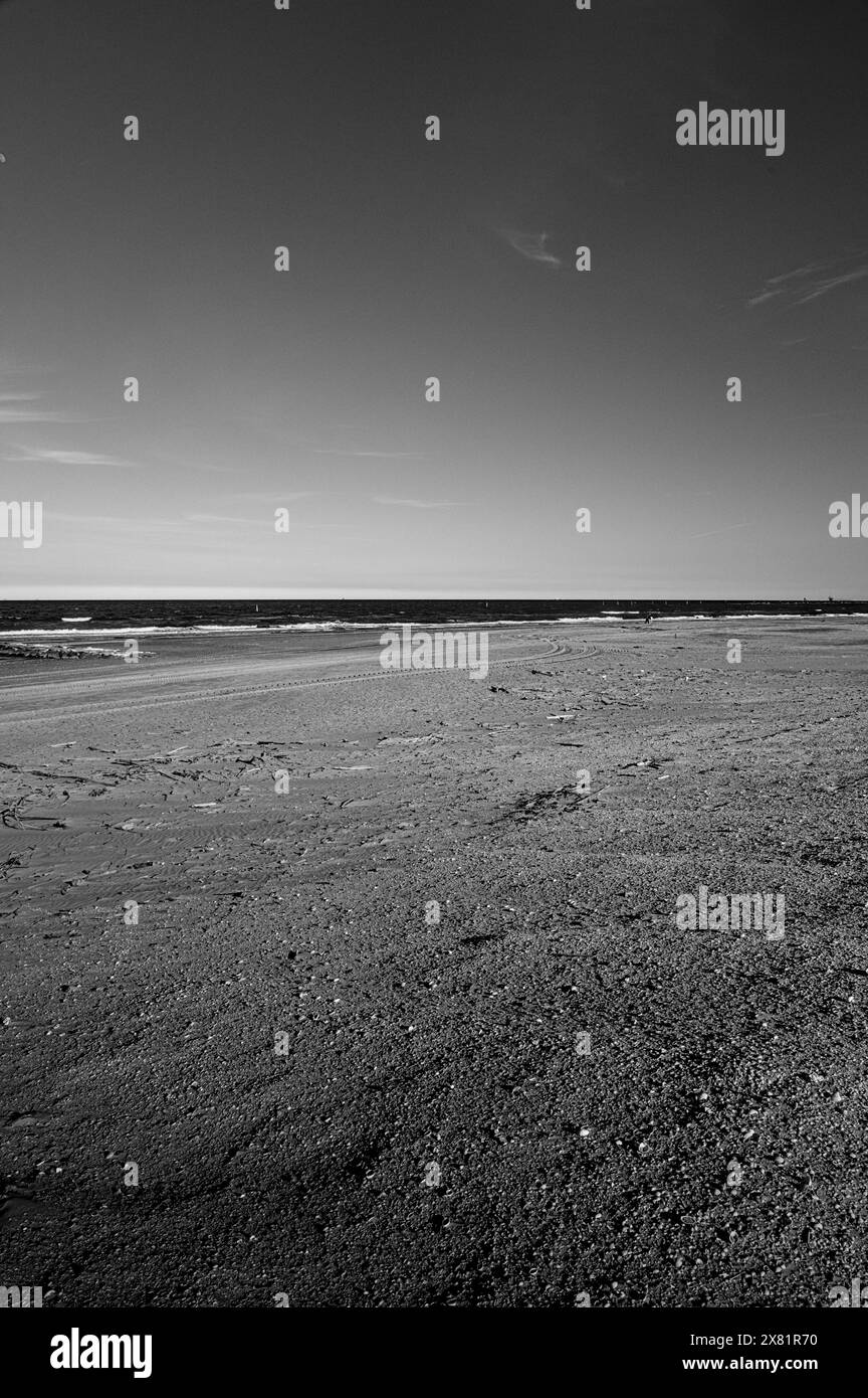 Landscape of Marina di Ravenna's beach (Italy Stock Photo - Alamy