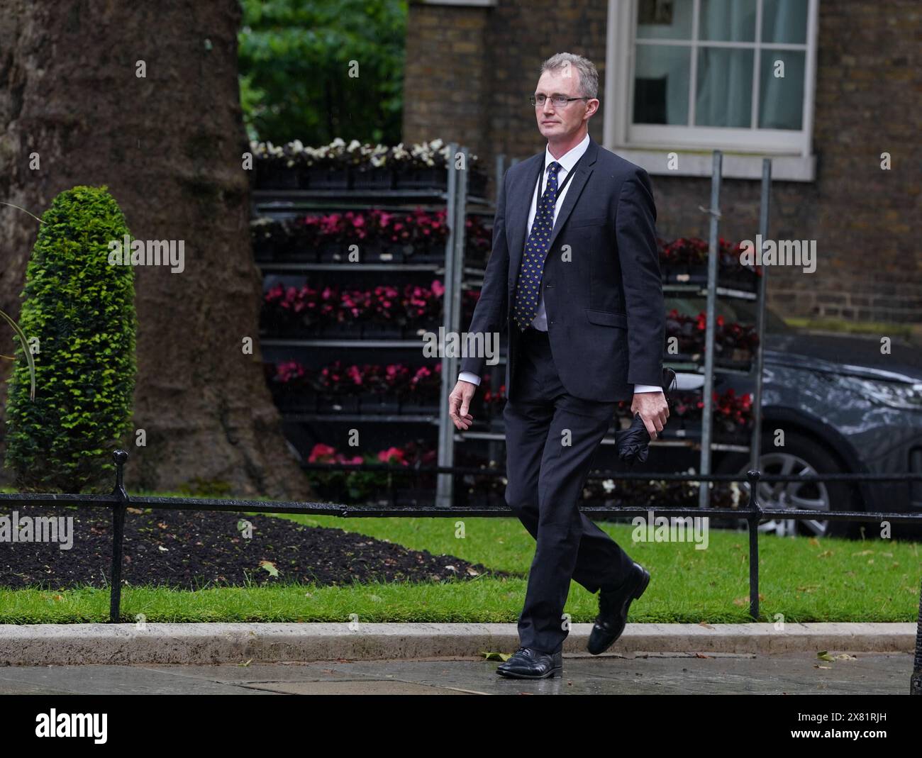 Welsh Secretary David TC Davies arriving in Downing Street, London, for ...
