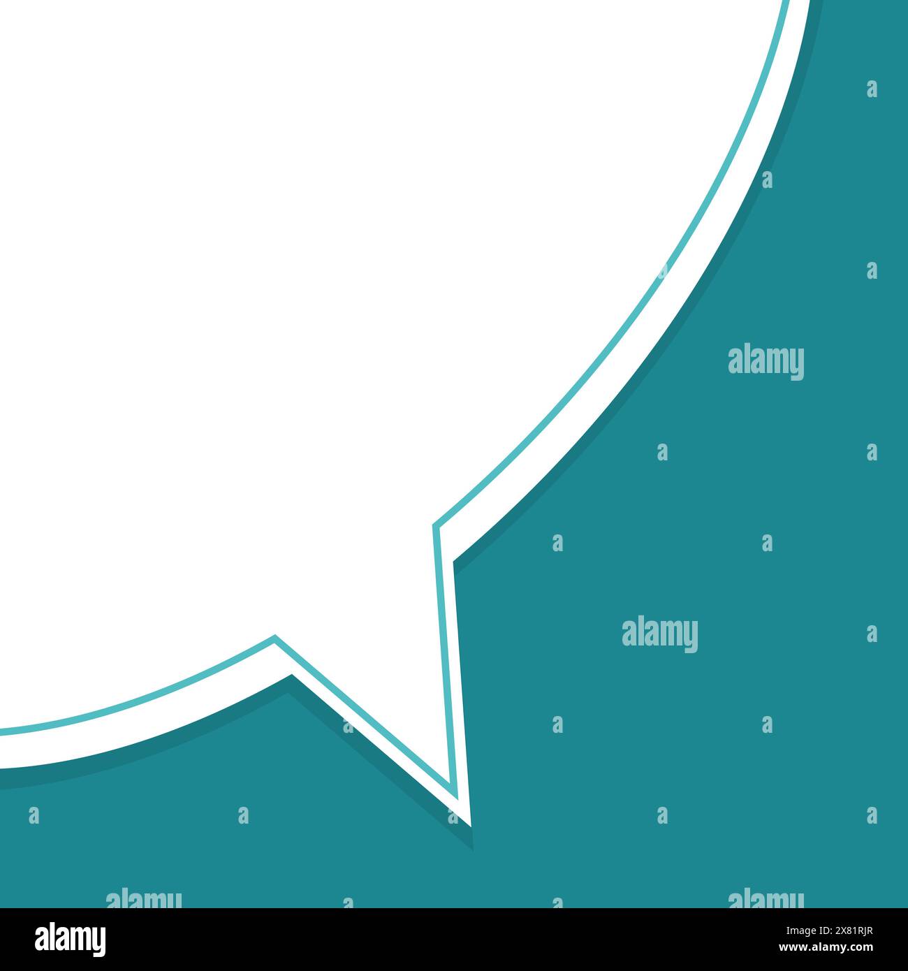 Speech bubble quote template background. Speech bubble with a copy ...