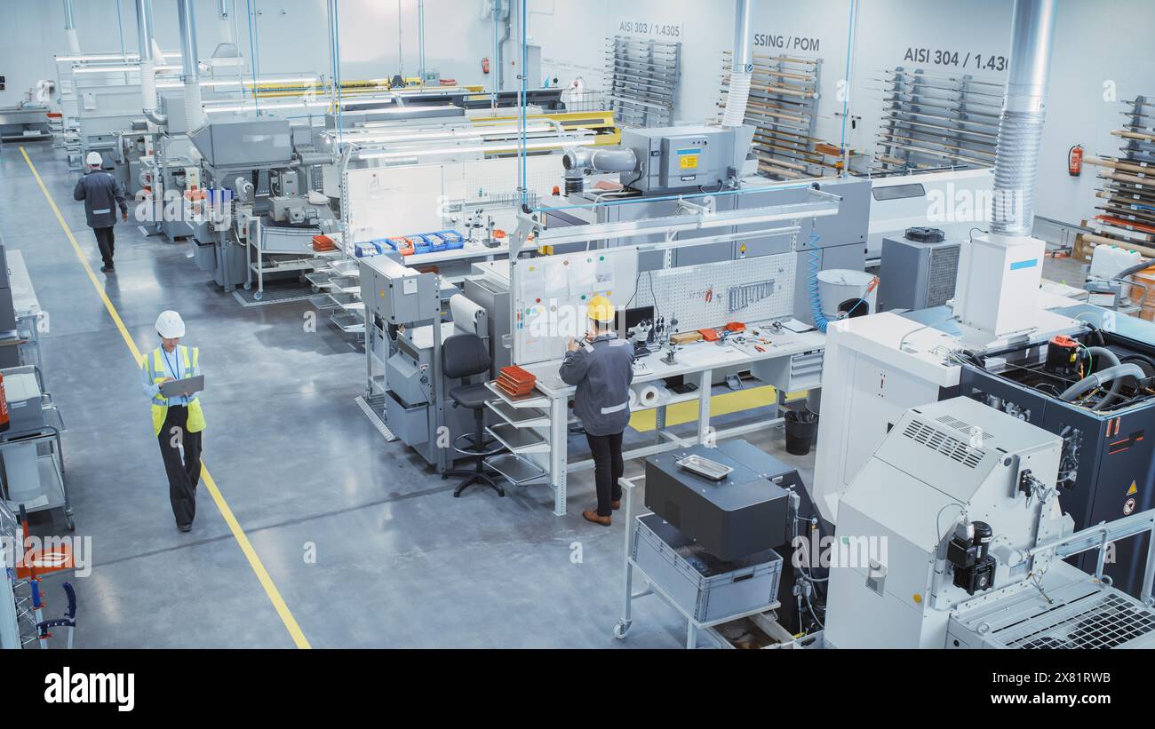 Team engineers technicians professionals workers hi-res stock ...