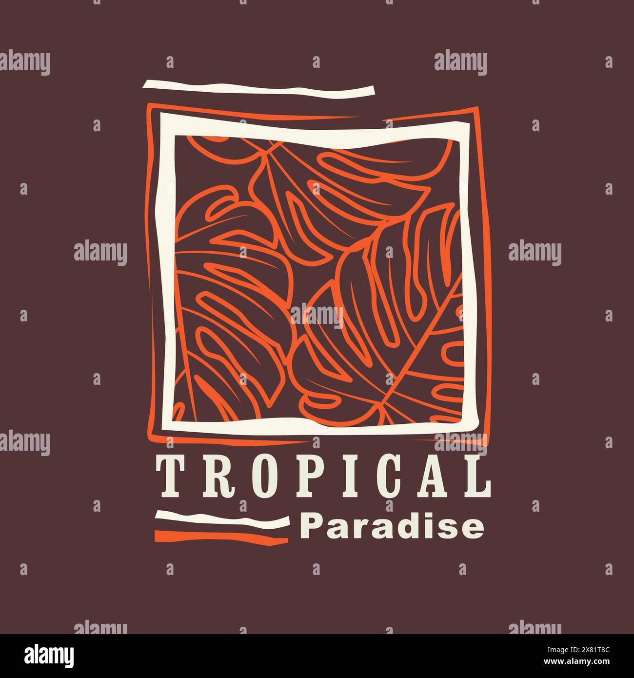 Beach vibe logo Stock Vector Images - Alamy