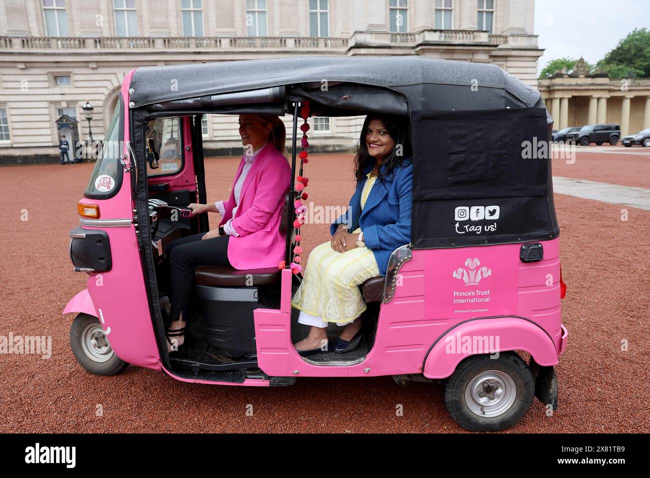 Arti (right), the Amal Clooney Women's Empowerment Award winner with ...