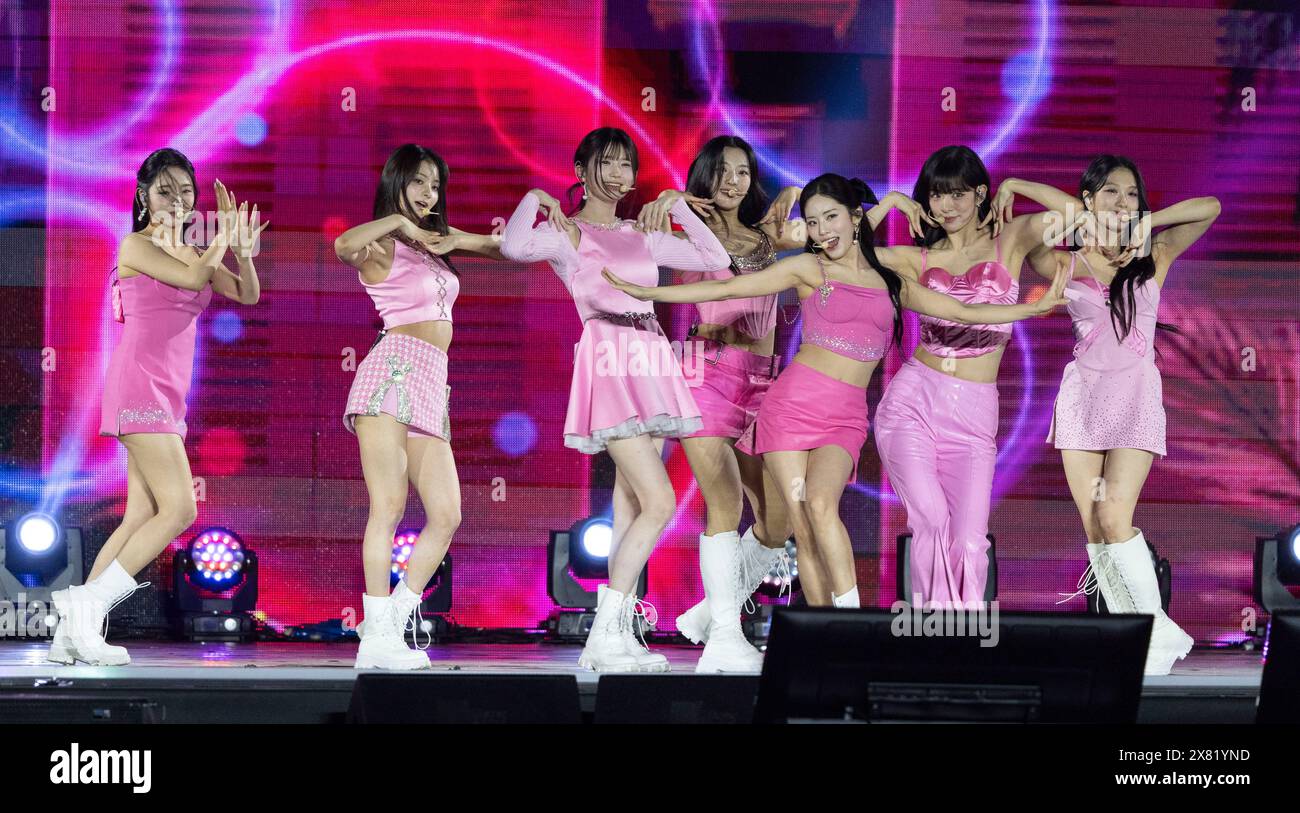 Seoul, South Korea. 21st May, 2024. South Korea K-Pop girl group Promis ...