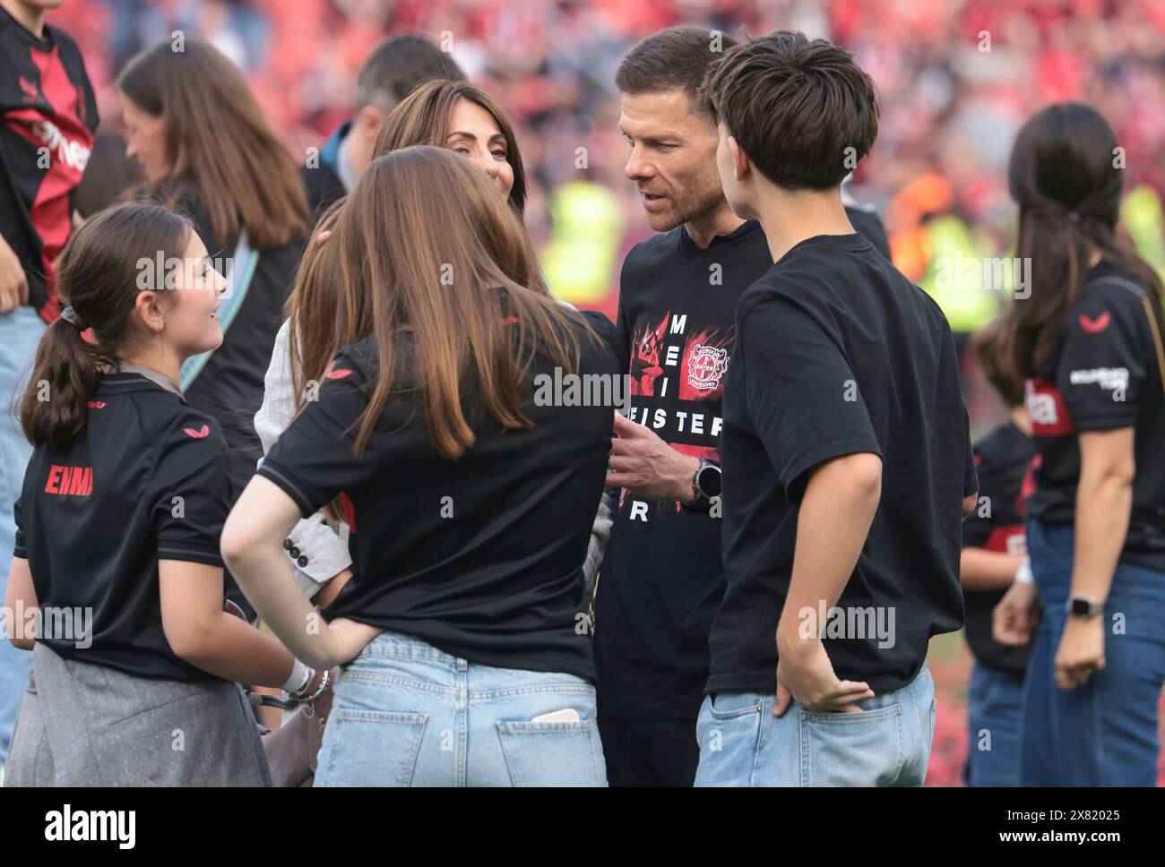 Xabi alonso and wife nagore hi-res stock photography and images - Alamy