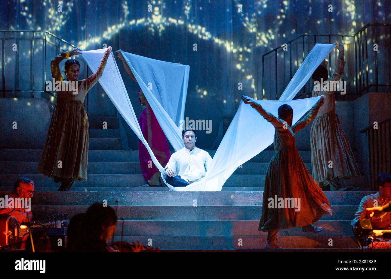 Alok Kuma (Chyavana) in SUKANYA at the Curve, Leicester, England 12/05 ...