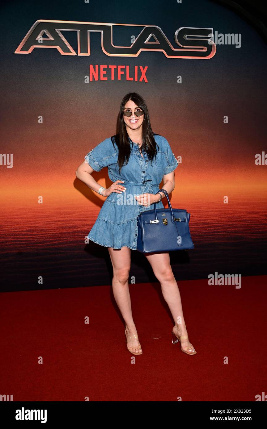 Joely Bernat Attends the red carpet of Atlas fan event at Toreo Parque ...