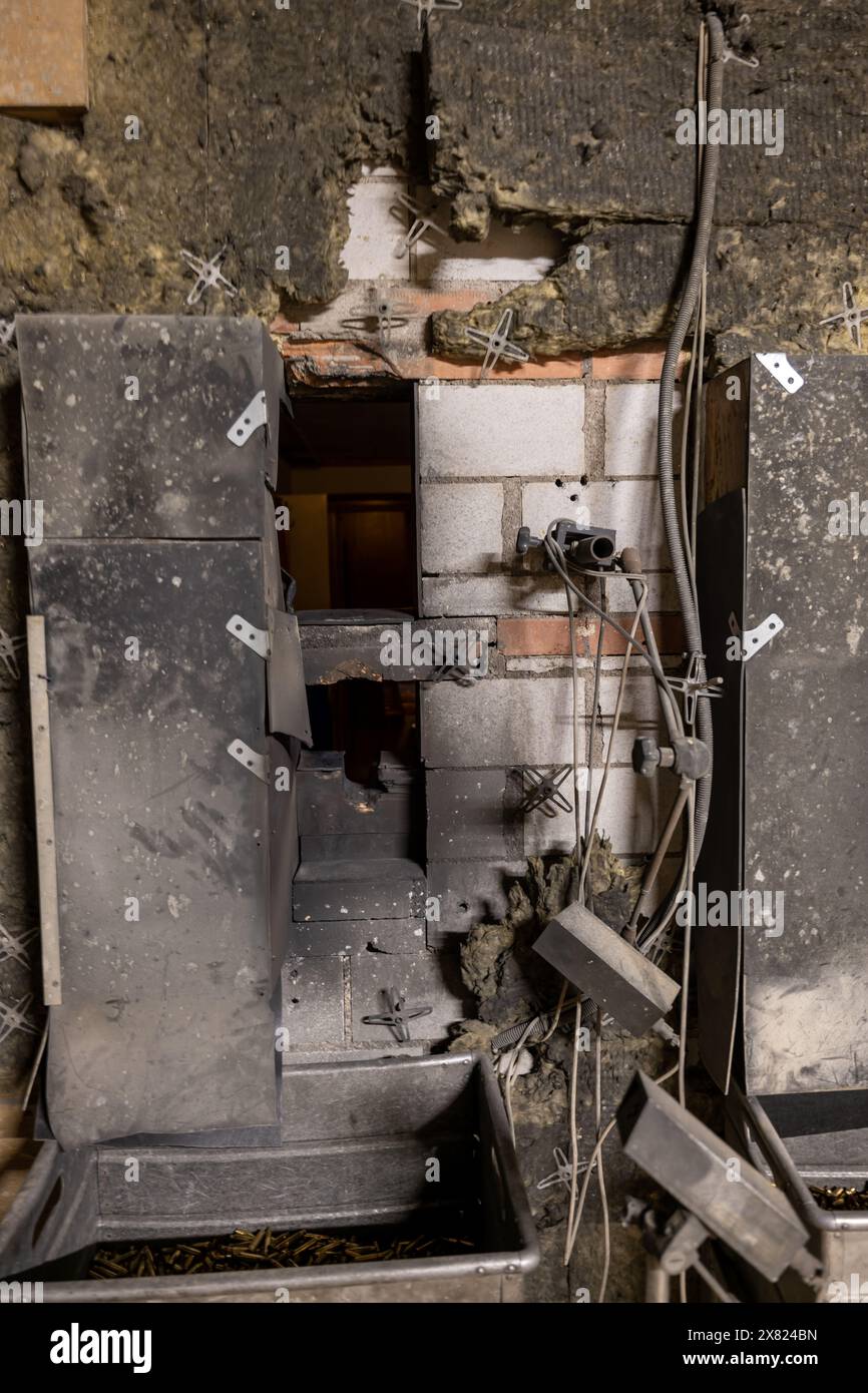 Special Test Shooting Range in Switzerland Stock Photo - Alamy