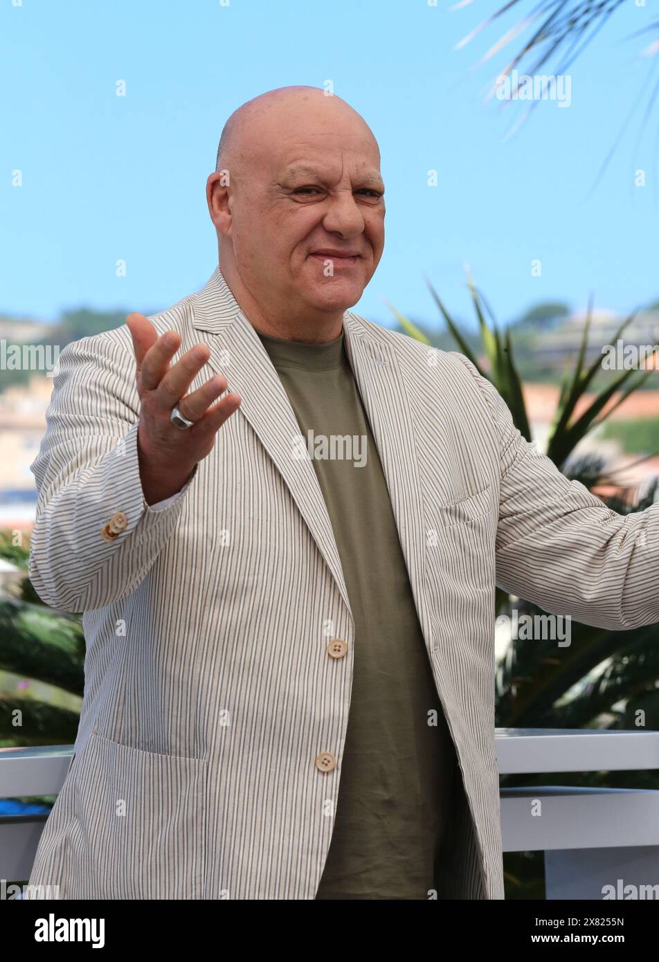 Cannes, France. 22nd May, 2024. Peppe Lanzetta at the Parthenope film ...