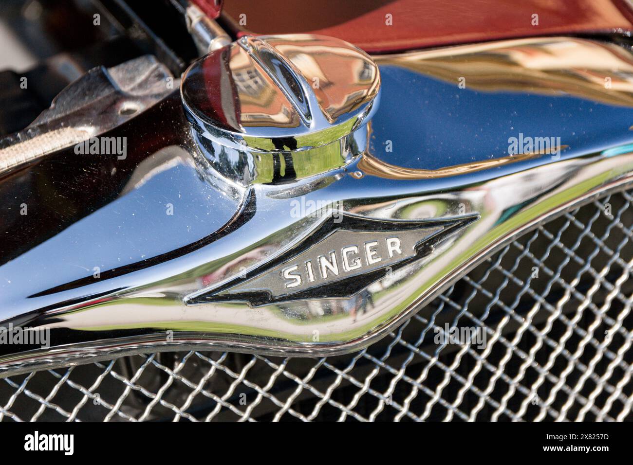 Singer 9 Le Mans. Lytham Hall Classic Car Show 2024 Stock Photo - Alamy
