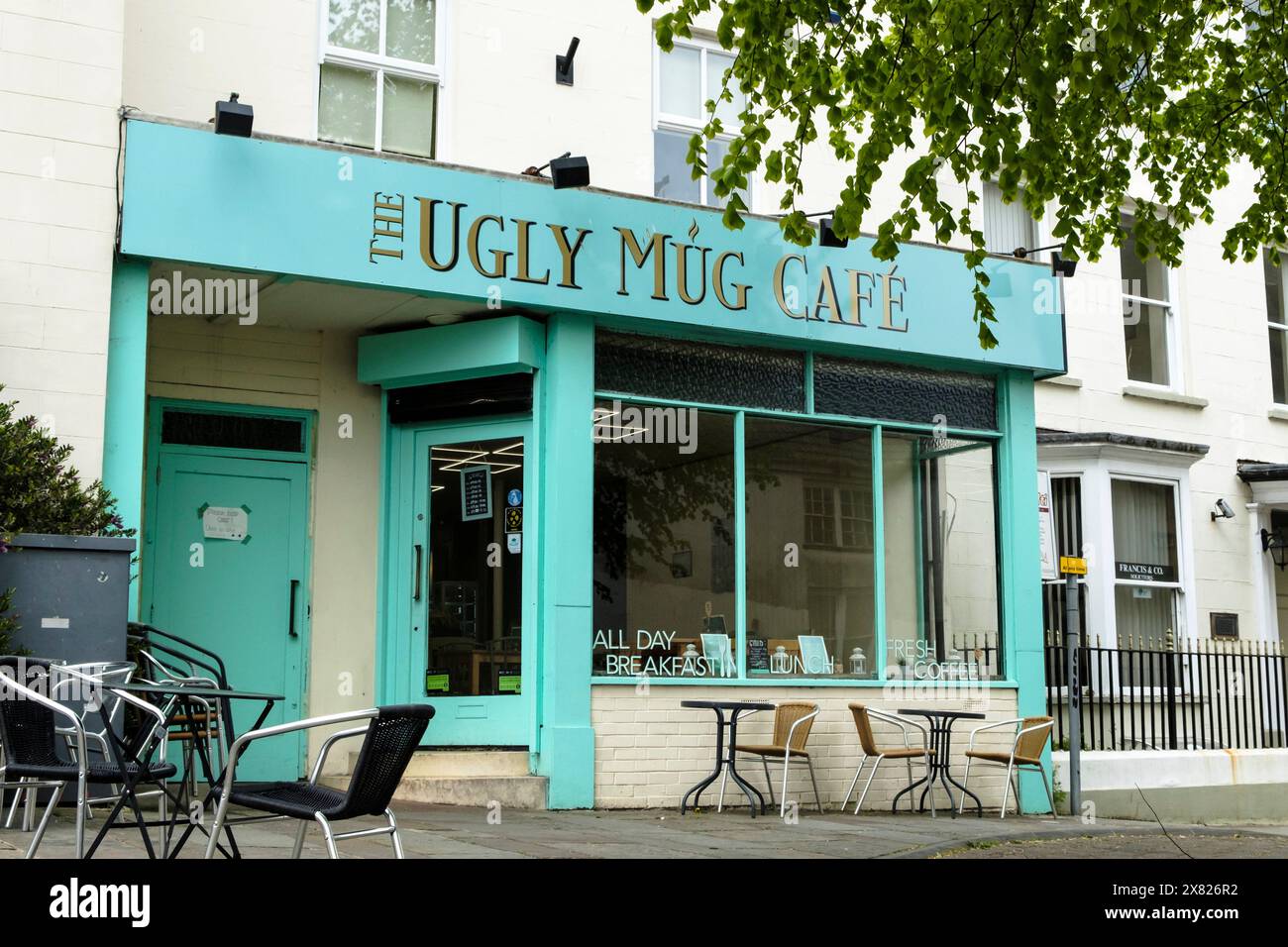 The Ugly Mug Cafe, Chepstow, a small Welshtown in Monmouthshire on the ...