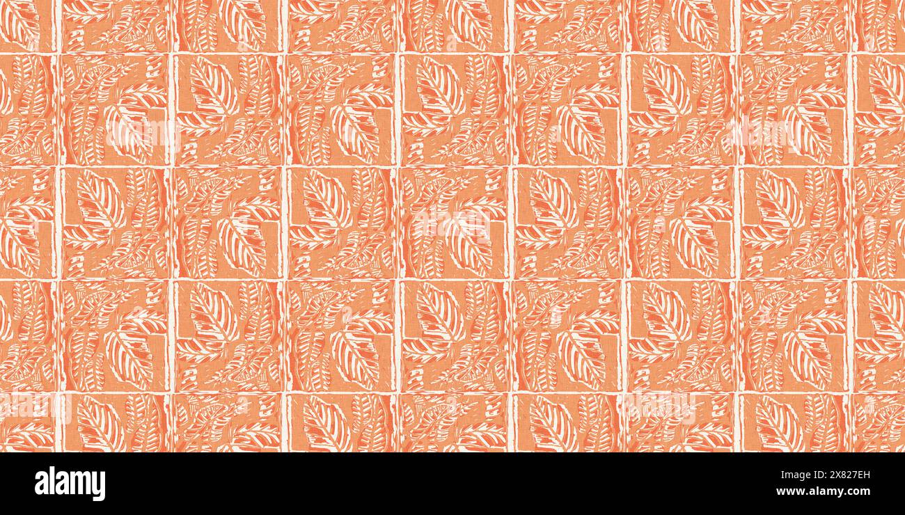 Peach fuzz botanical border texture background with color of the year ...