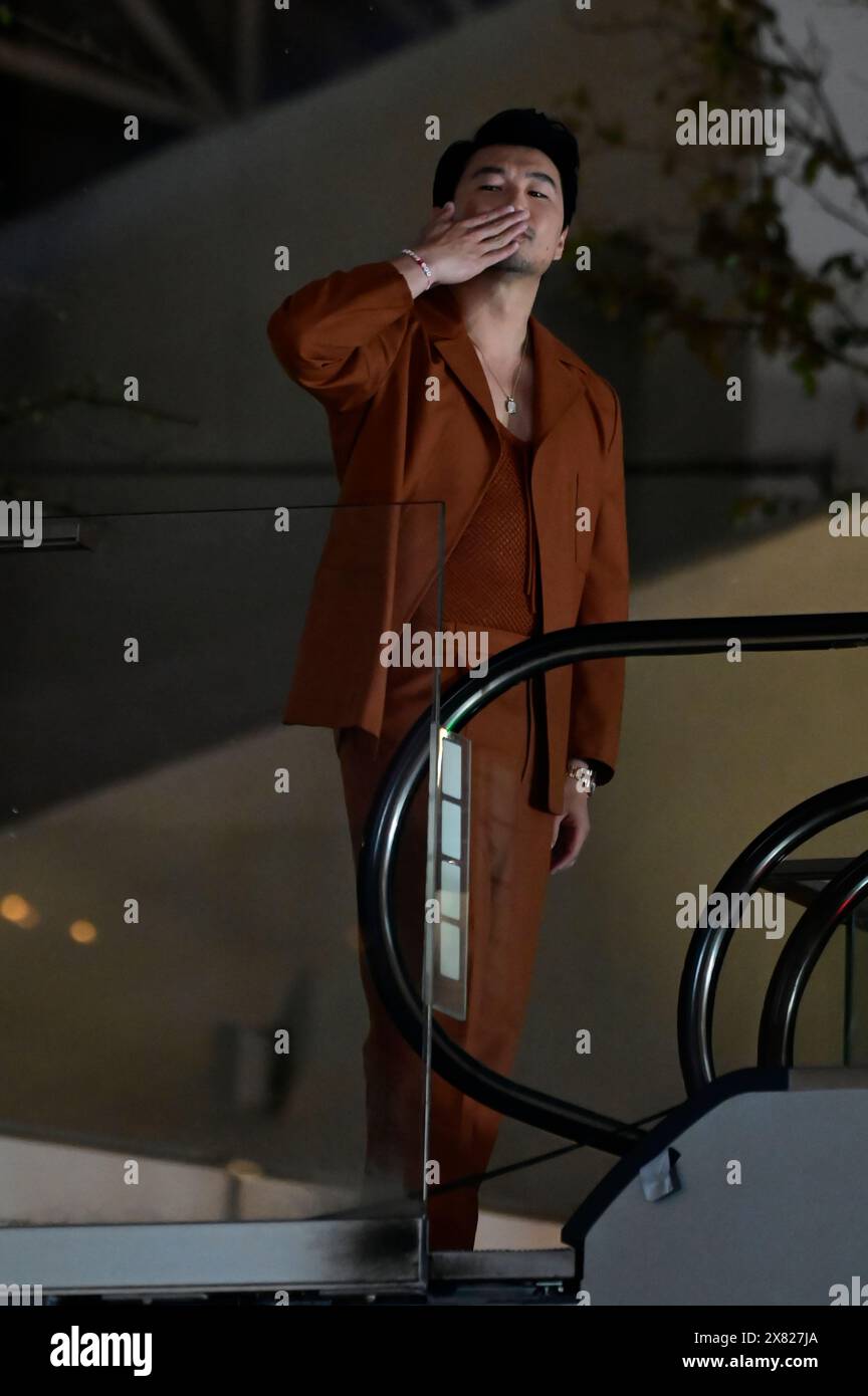 Mexico City, Mexico. 21st May, 2024. Chinese-Canadian actor Simu Liu is ...