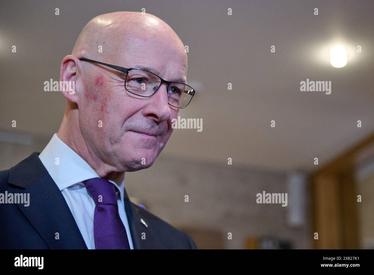 Edinburgh Scotland, UK 22 May 2024. First Minister of Scotland John ...