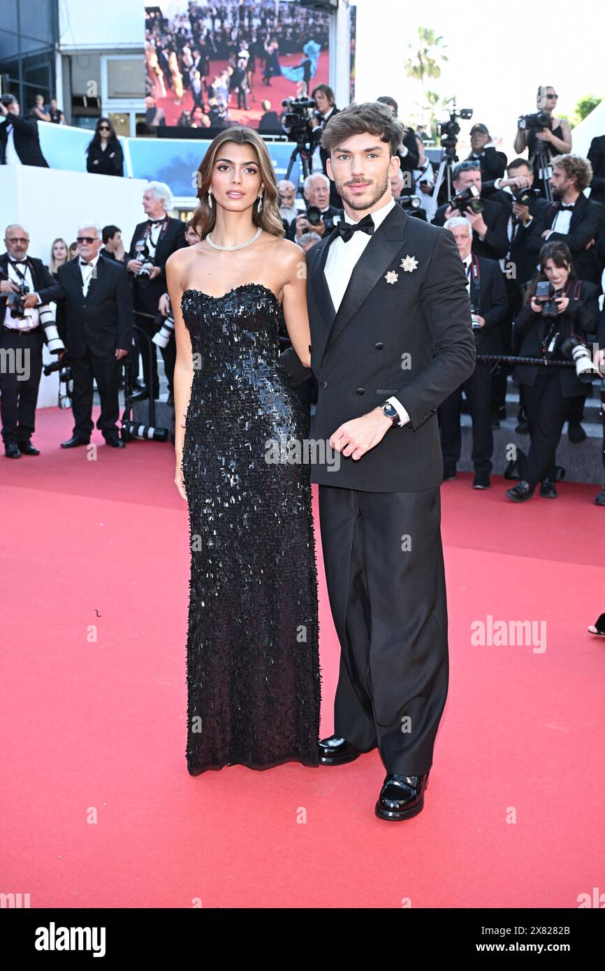 Cannes, France. 23rd May, 2023. Francisca Gomes and Pierre Gasly attend ...