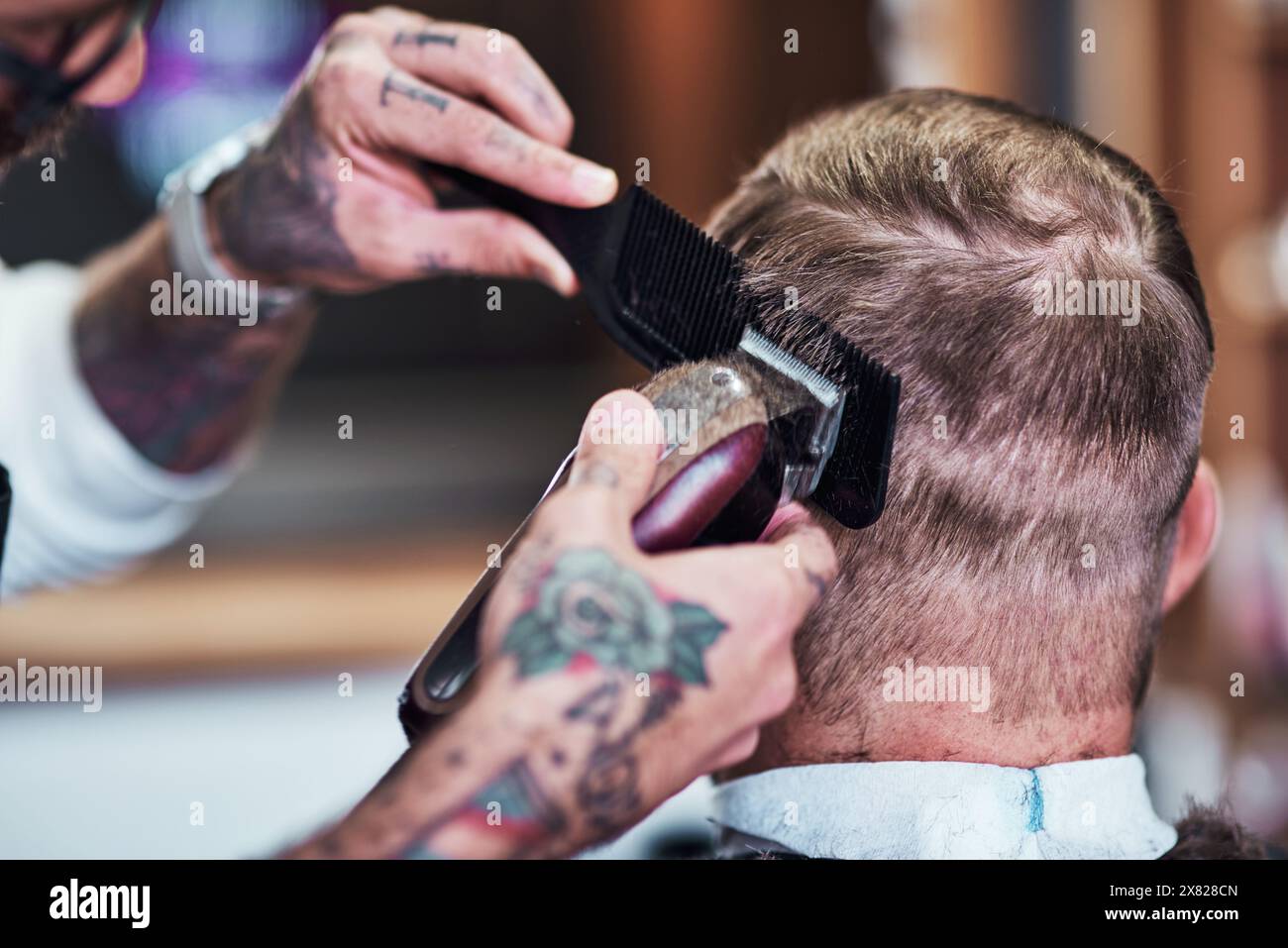 Buzz cut hi-res stock photography and images - Alamy