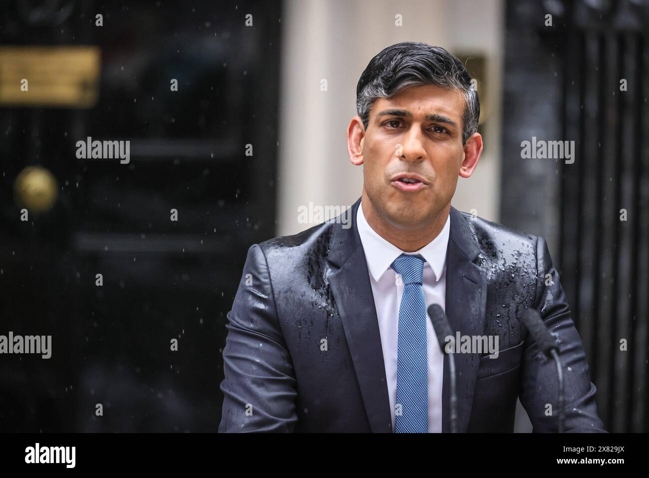 London Uk 22nd May 2024 Rishi Sunak Prime Minister Of The United