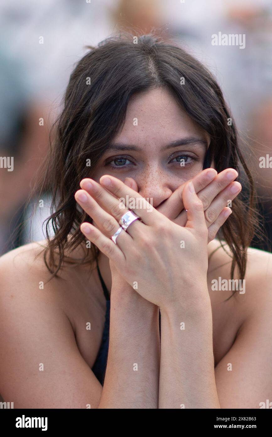 Mia Tharia attending the September Says Photocall as part of the 77th Cannes International Film ...