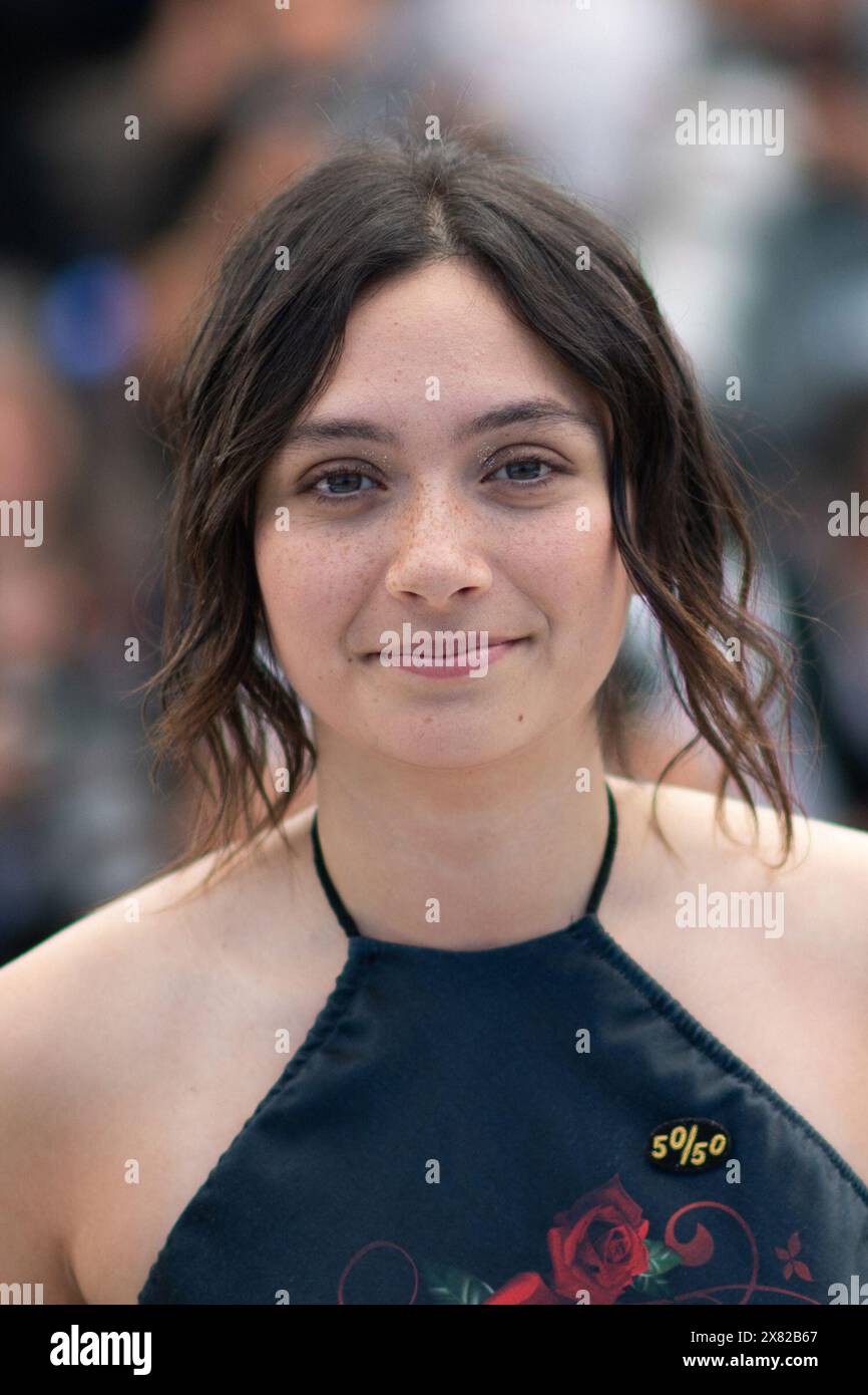 Mia Tharia attending the September Says Photocall as part of the 77th Cannes International Film ...