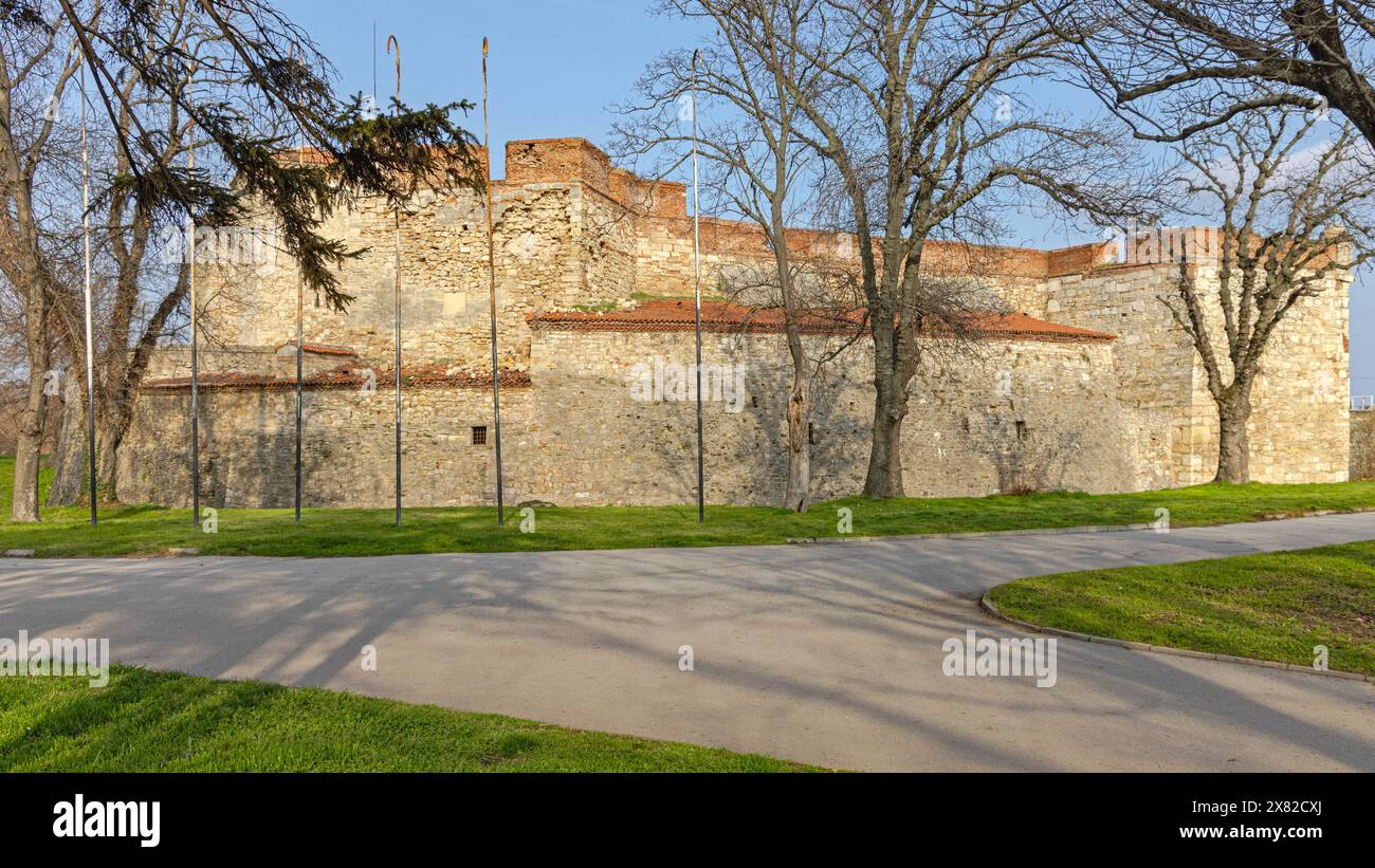 Baba Vida Castle Historic Landmark Fortification Spring Day in Vidin ...