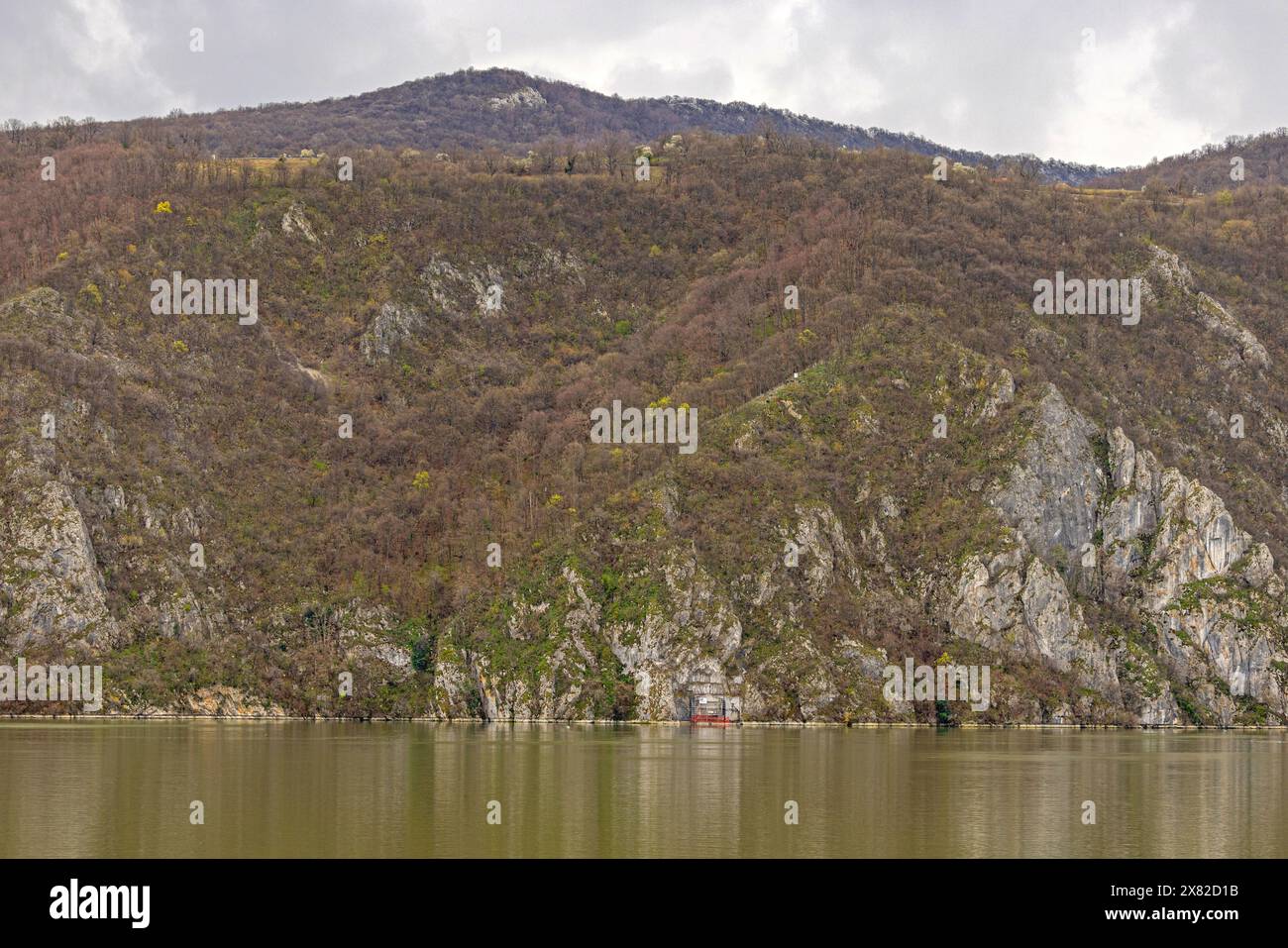 Trajan Plaque Historic Landmark Tabula Trajana Relic in a Danube River ...