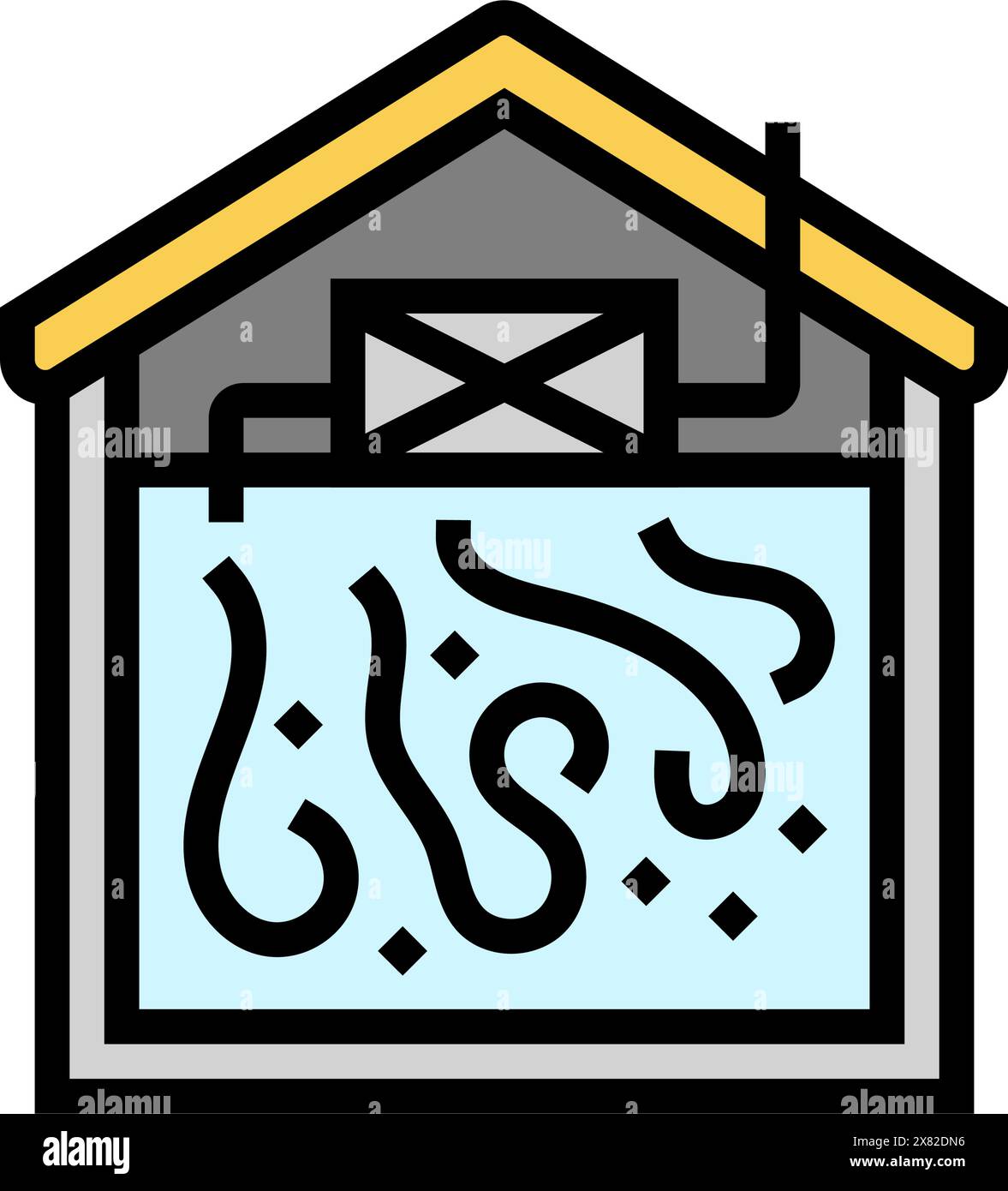 Interior air circulation Stock Vector Images - Alamy