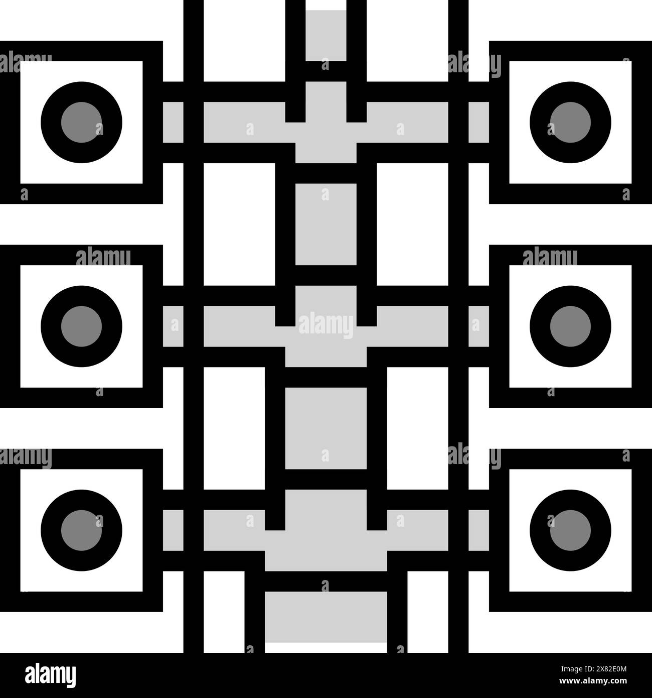 ductwork ventilation color icon vector illustration Stock Vector Image ...