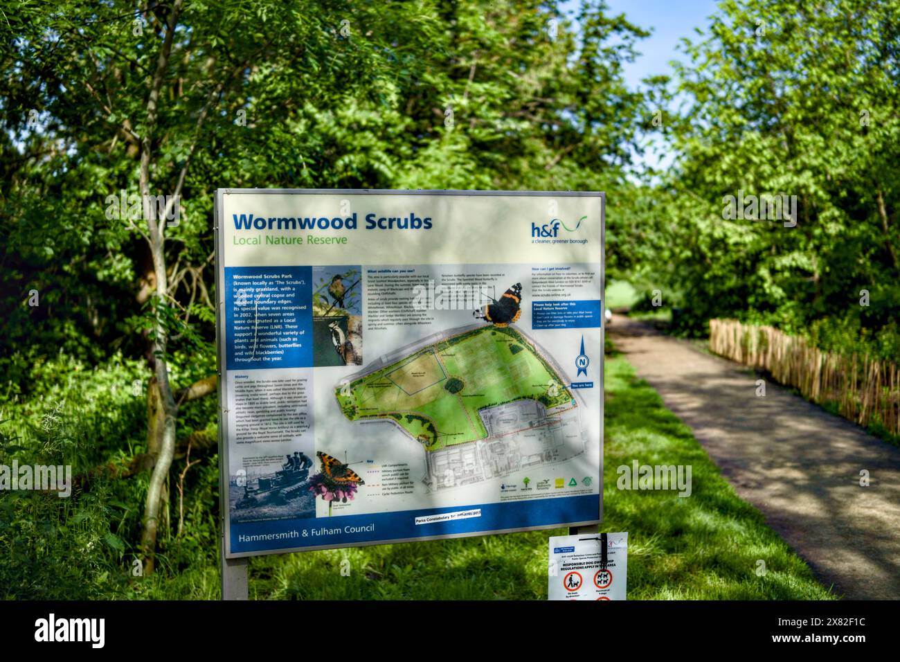 Wormwood Scrubs Local Nature Reserve, Borough of Hammersmith & Fulham ...