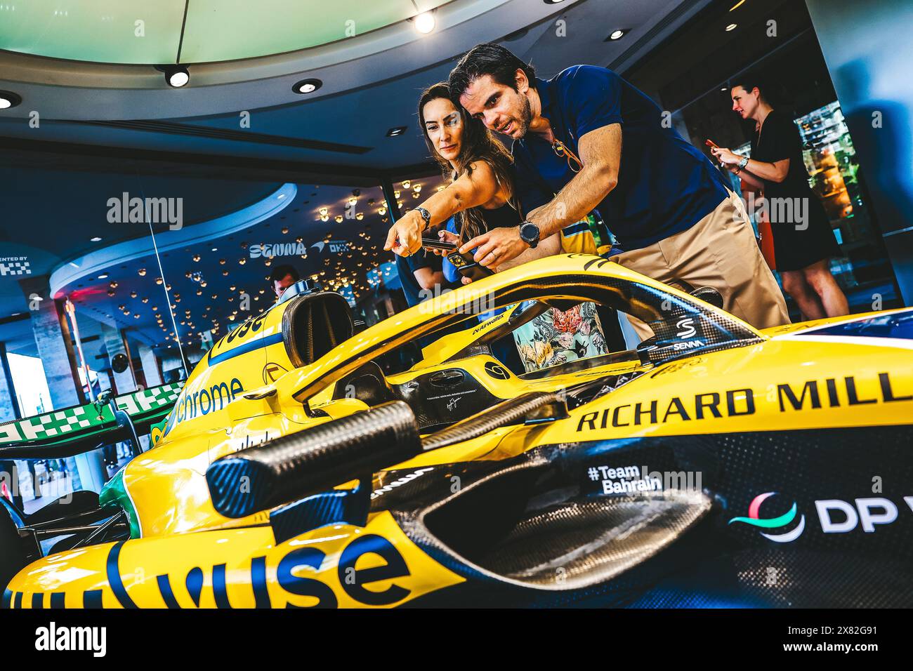 © SPORTPIXPRESS/MAXPPP, Monaco. 22nd May, 2024. MAGAZINE PRESENTATION MCLAREN SENNA BY OKX ...