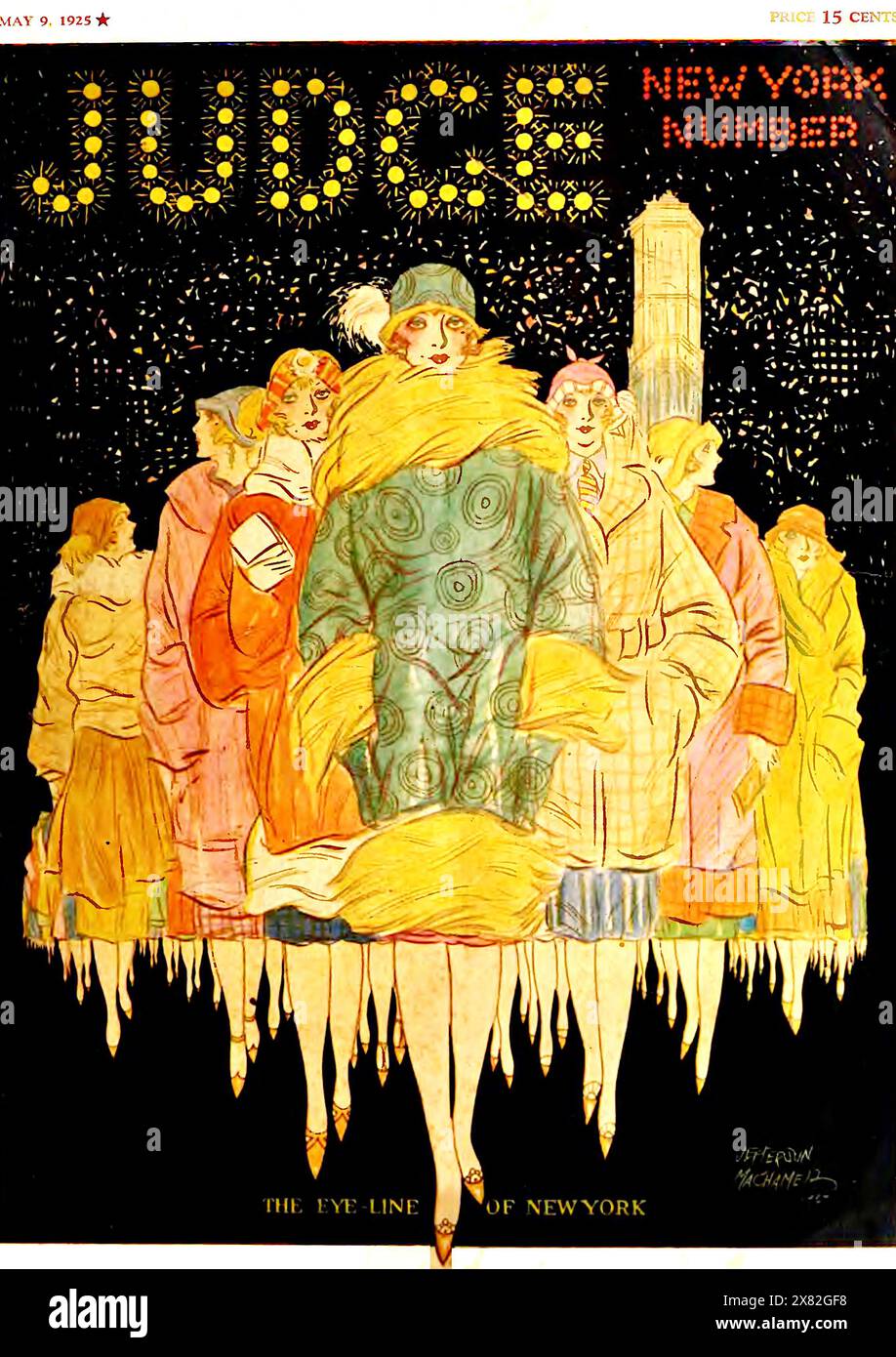 Judge magazine cover art hi-res stock photography and images - Alamy