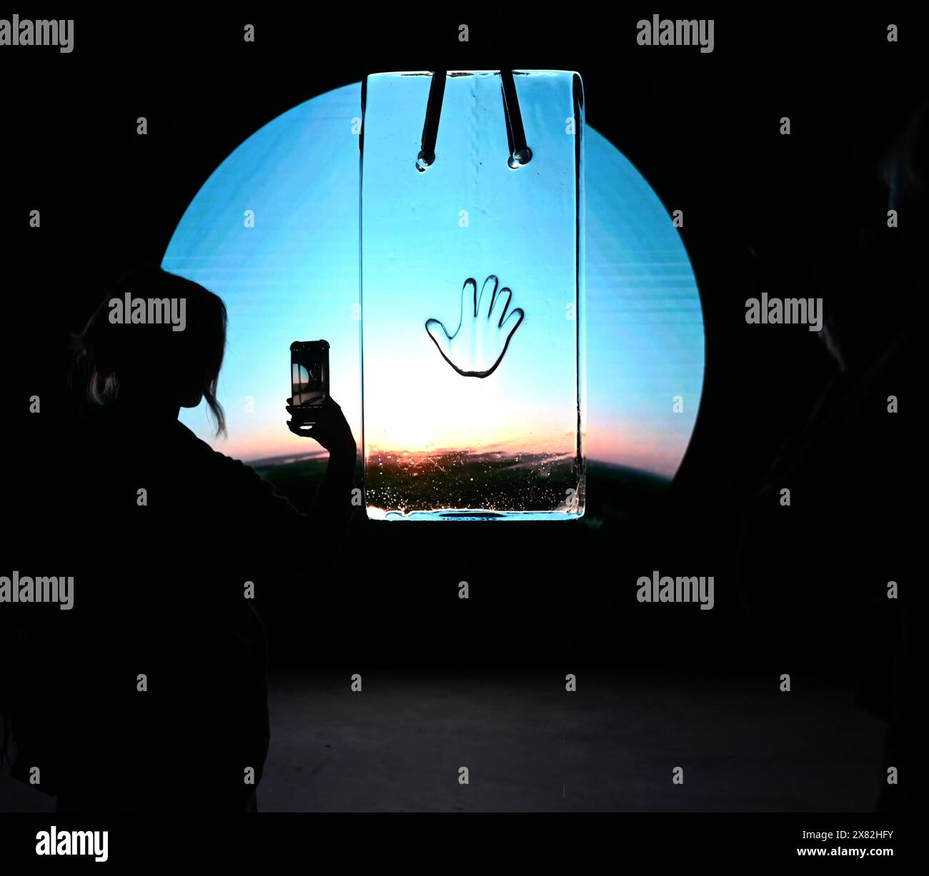 The exhibition features 18 audio-visual installations and sonic ...