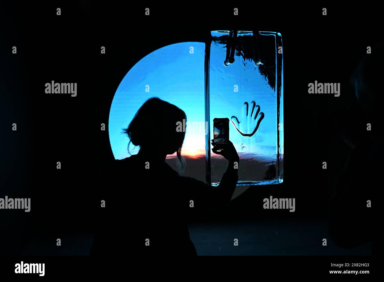 The exhibition features 18 audio-visual installations and sonic ...