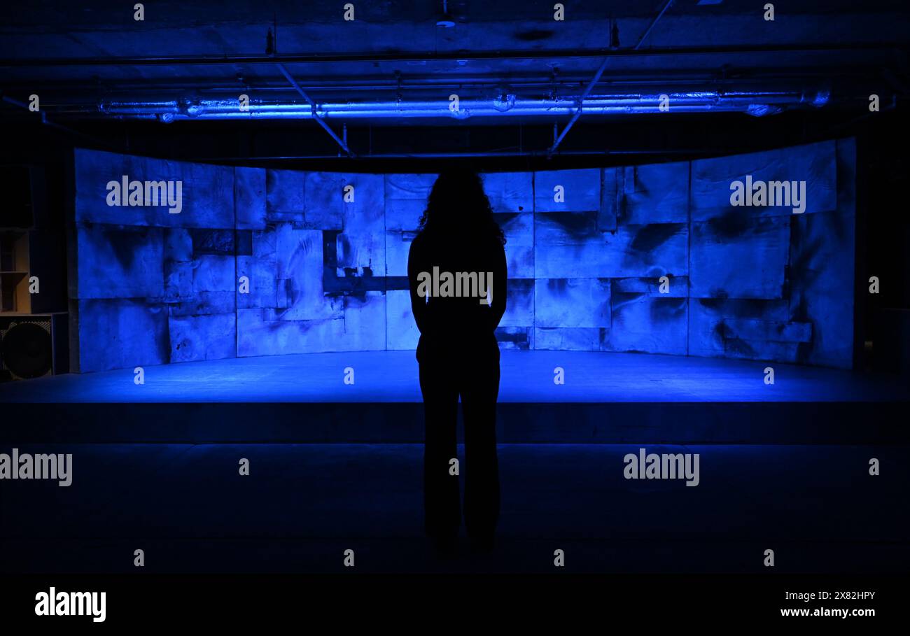 The exhibition features 18 audio-visual installations and sonic ...