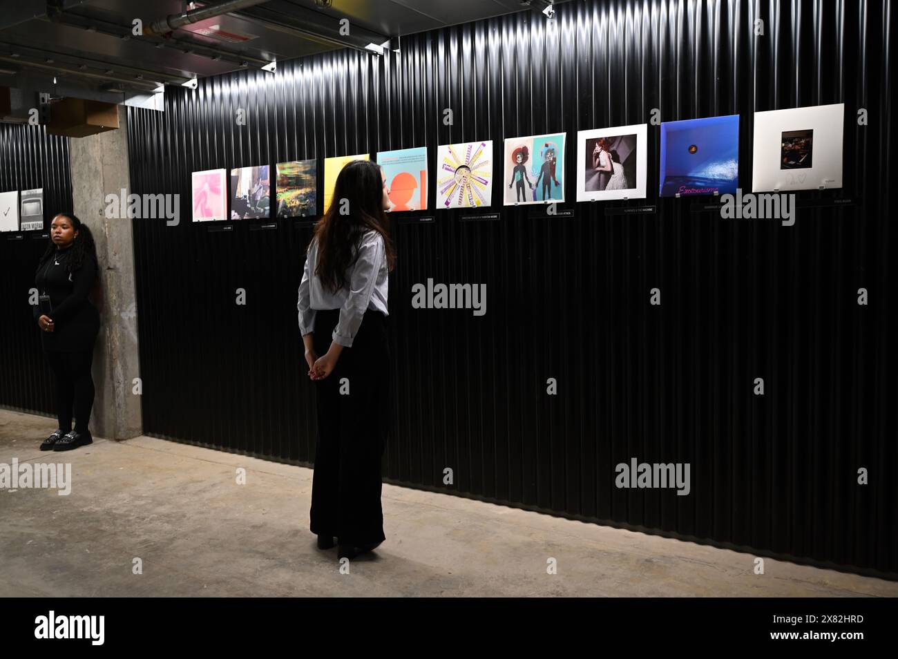 The exhibition features 18 audio-visual installations and sonic ...