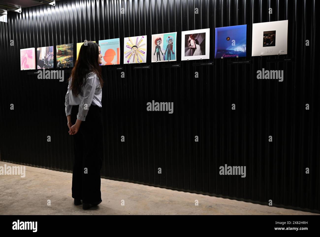 The exhibition features 18 audio-visual installations and sonic ...