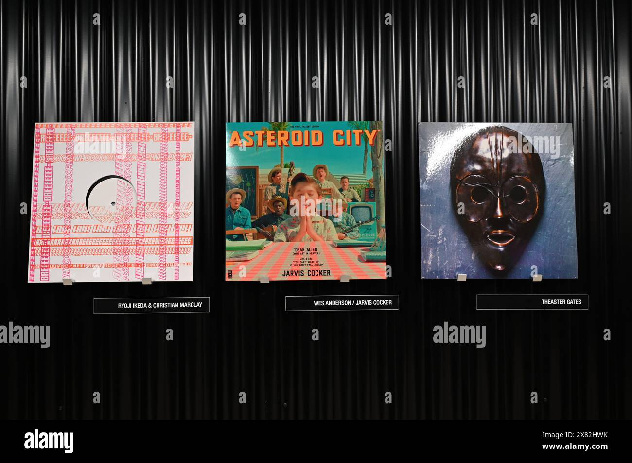 The exhibition features 18 audio-visual installations and sonic ...