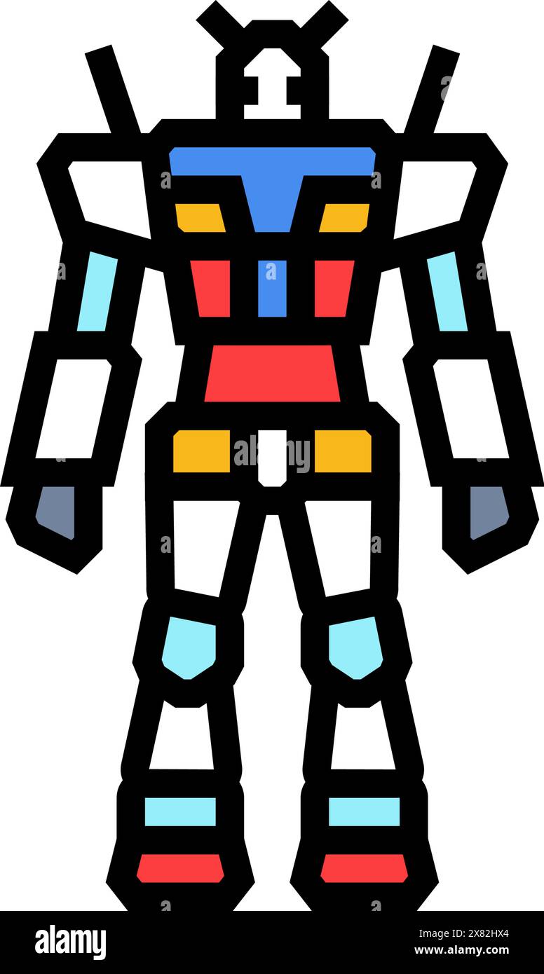 Japanese mecha anime Stock Vector Images - Alamy