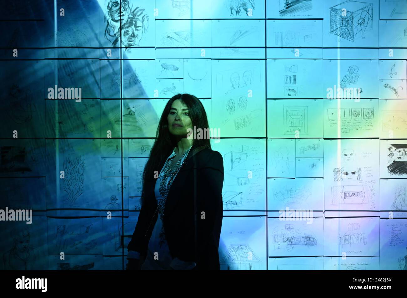 The exhibition features 18 audio-visual installations and sonic experiences by artists including ...